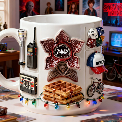 Retro Horror Adventure Coffee Mug - Personalized Gift For Fantasy Love ...