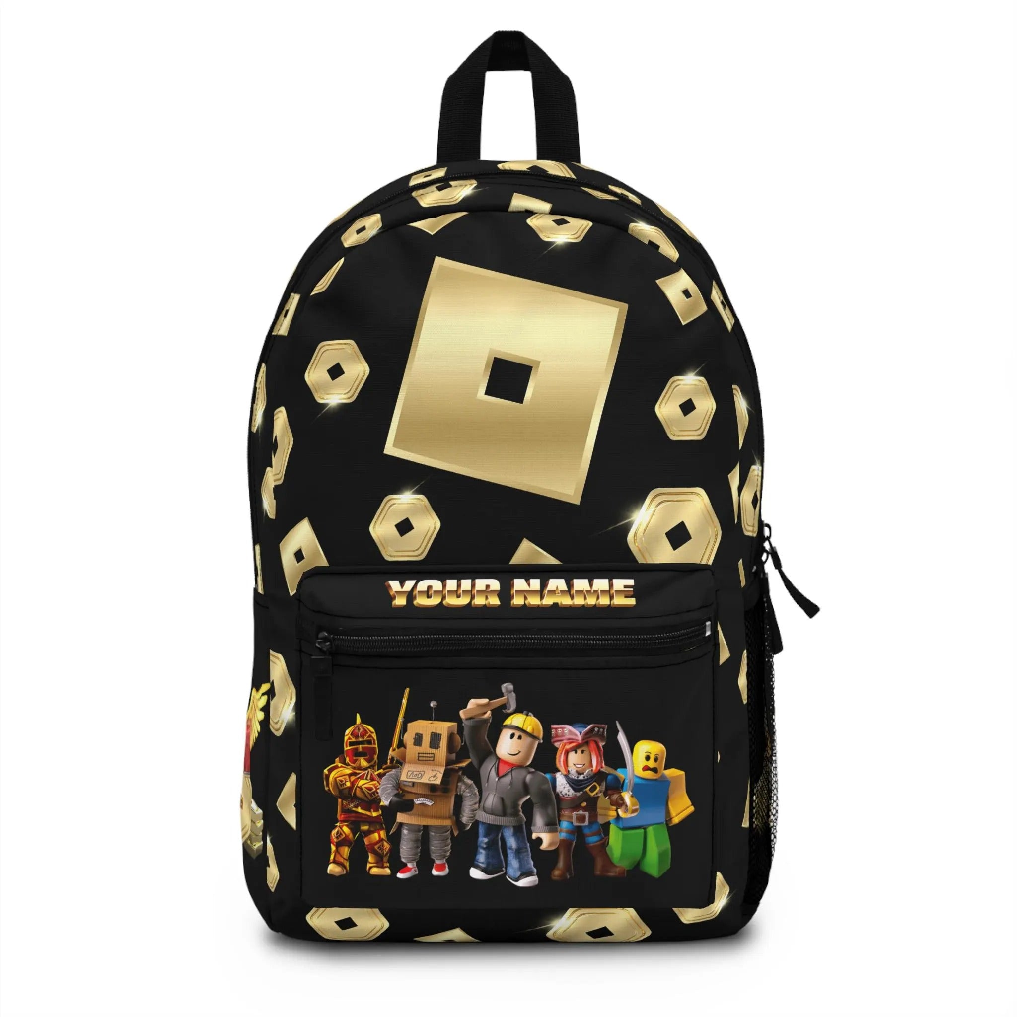 Back To School - Personalized Gaming Characters Custom Backpack – Pawsunday